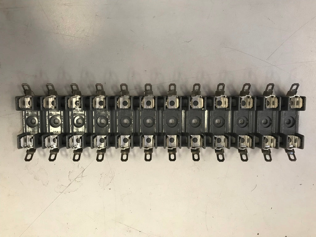 Cartridge Fuse Block 30A 300V 12-pos/ poles, Diameter:7.38” [187.5mm ...